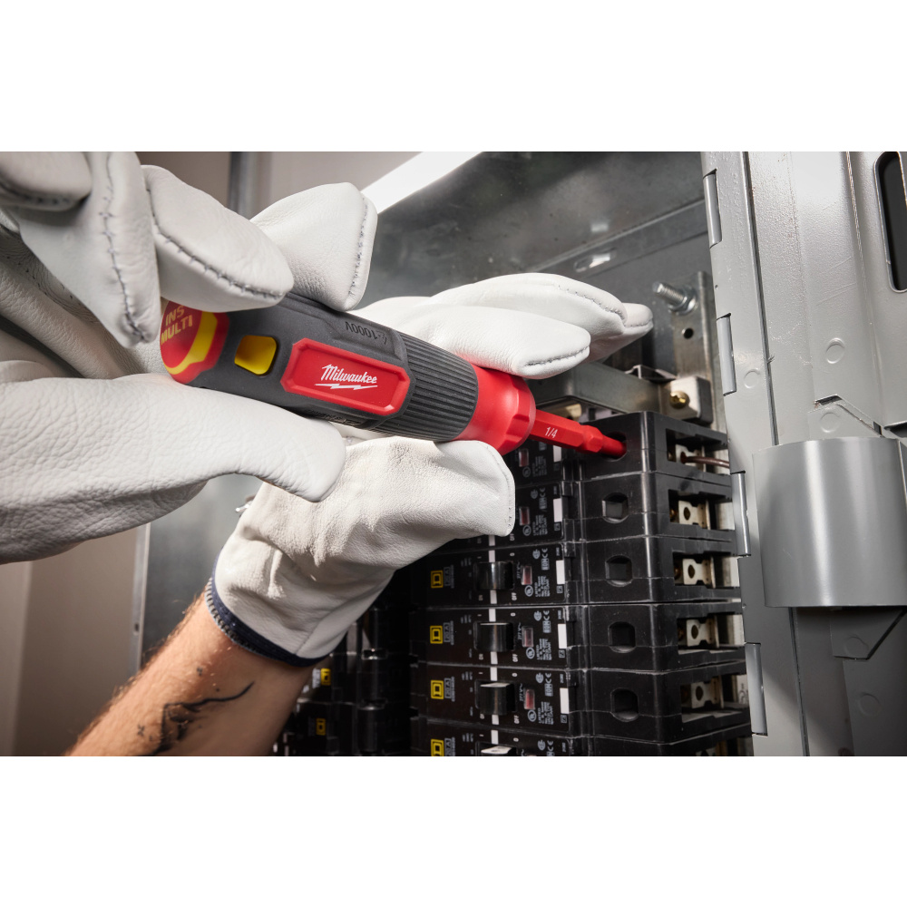 2-in-1 1000V Insulated Flip Shank Multi-Bit Screwdriver : 48-22-2201 ...
